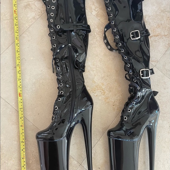 Pleaser | Shoes | New Inch Extreme Pleaser Thigh High Boots | Poshmark